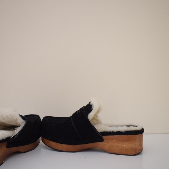 Frye | Shoes | Frye Melody Genuine Shearling Platform Clog | Poshmark